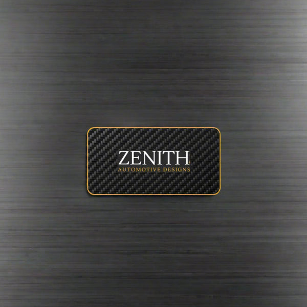 "ZENITH CARBON SIGNATURE EDITION" Decal – Zenith Automotive Designs